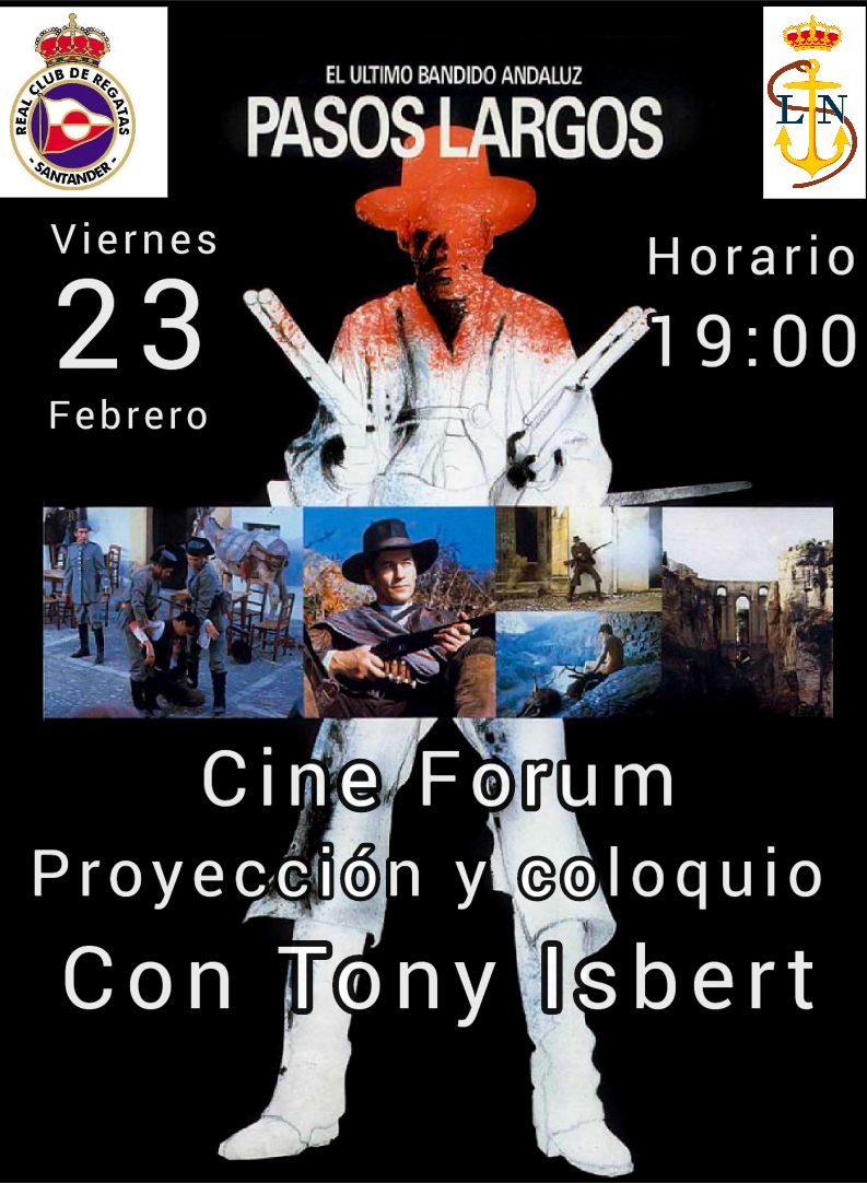 La Real Liga Naval Española homenajea a Tony Isbert con la proyección ...